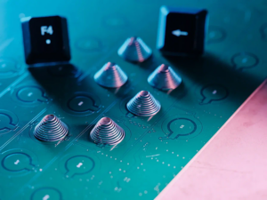 Custom Keyboard with an Electro-Capacitive Switch